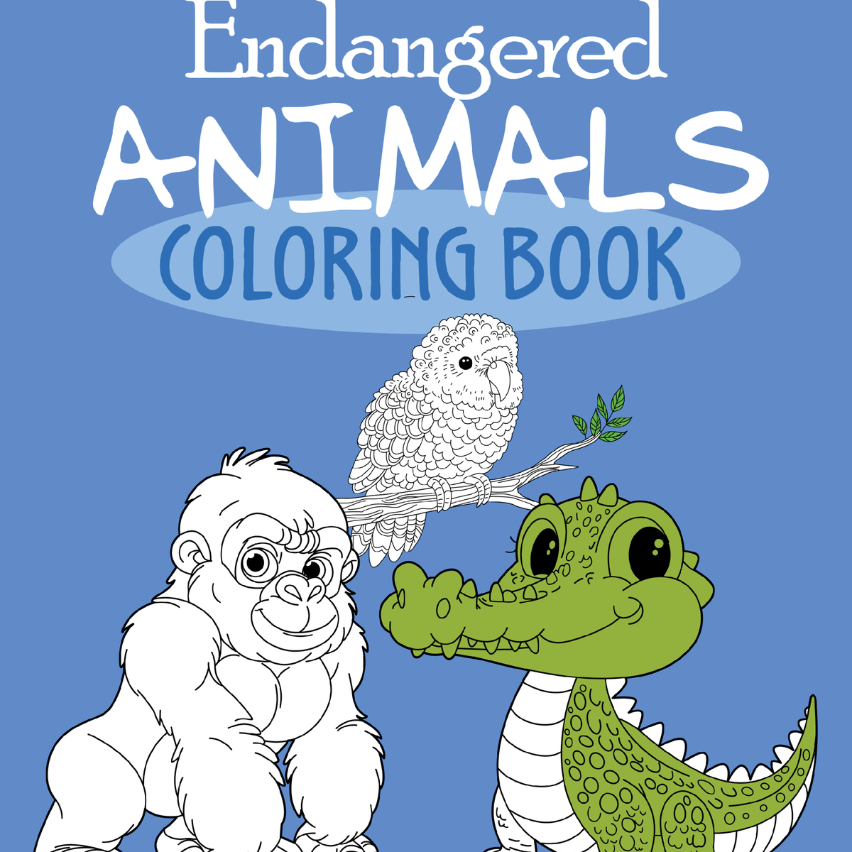 Endangered Animal Coloring Book – Free Printable PDF for Kids