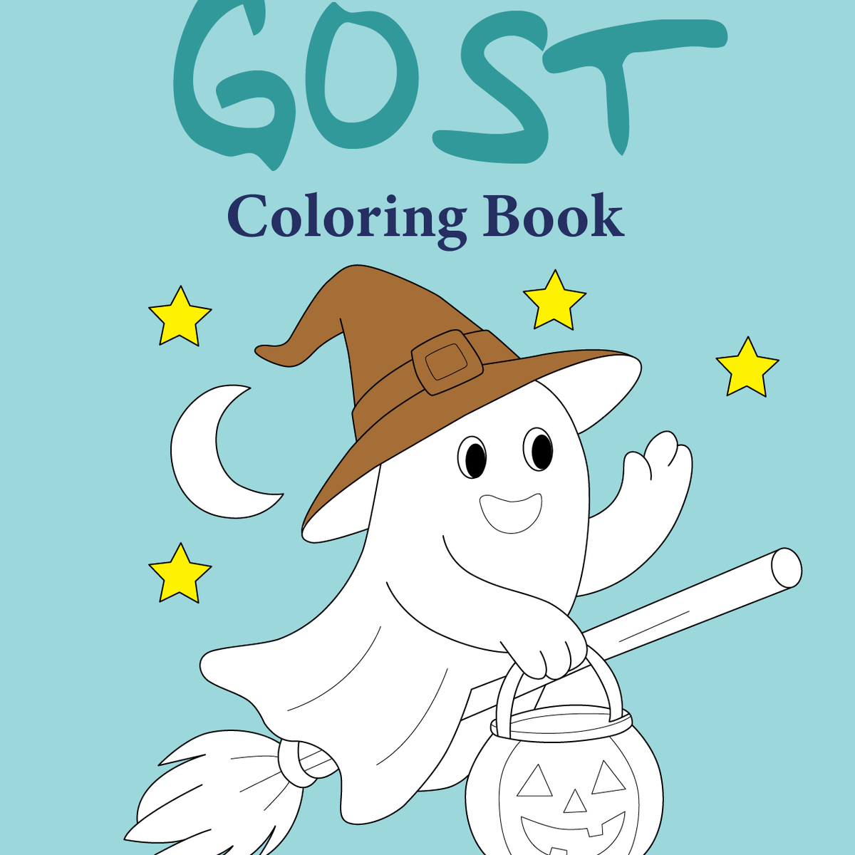 Ghost Coloring Book