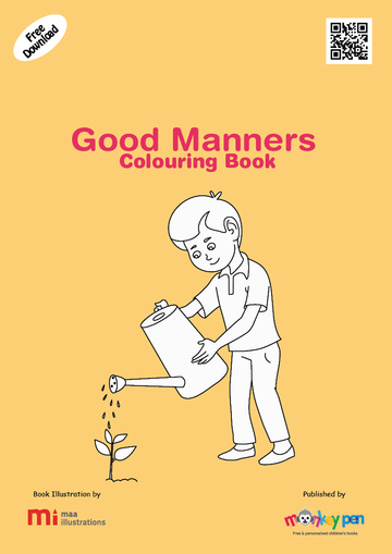 Good Habits Coloring Pages – PDF