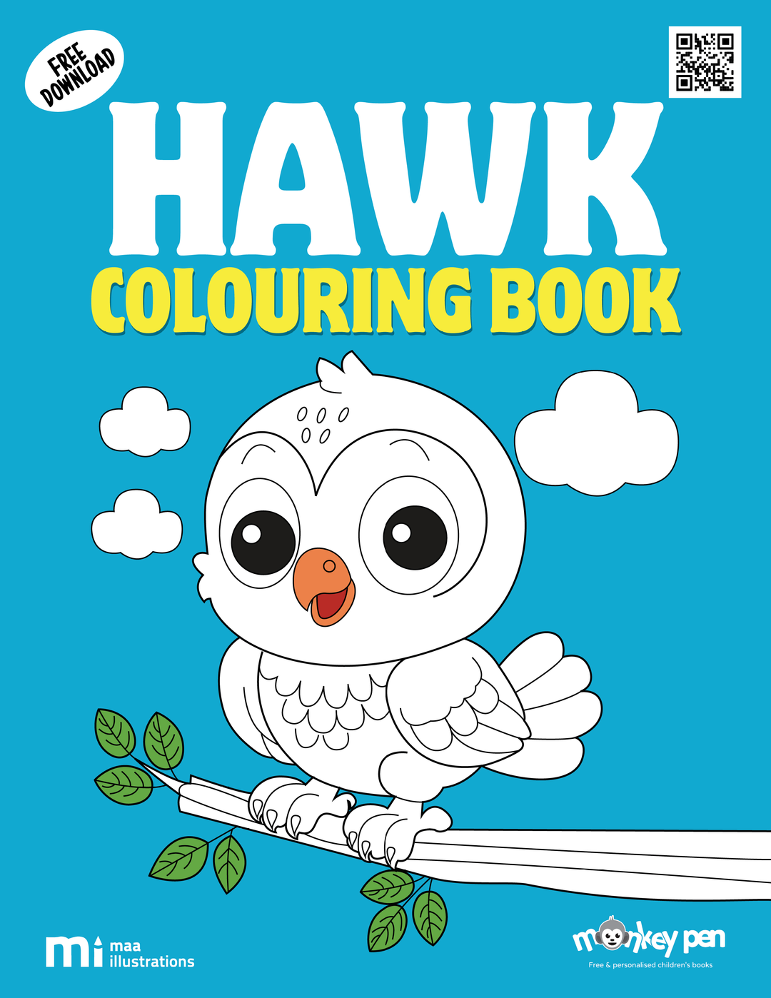 Bird Coloring Pages & Books – Free Printable for Kids
