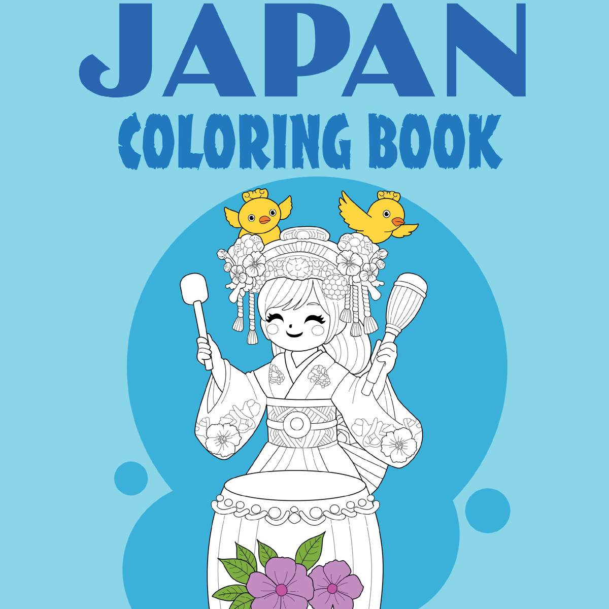 Japan Coloring Book – Free Printable PDF