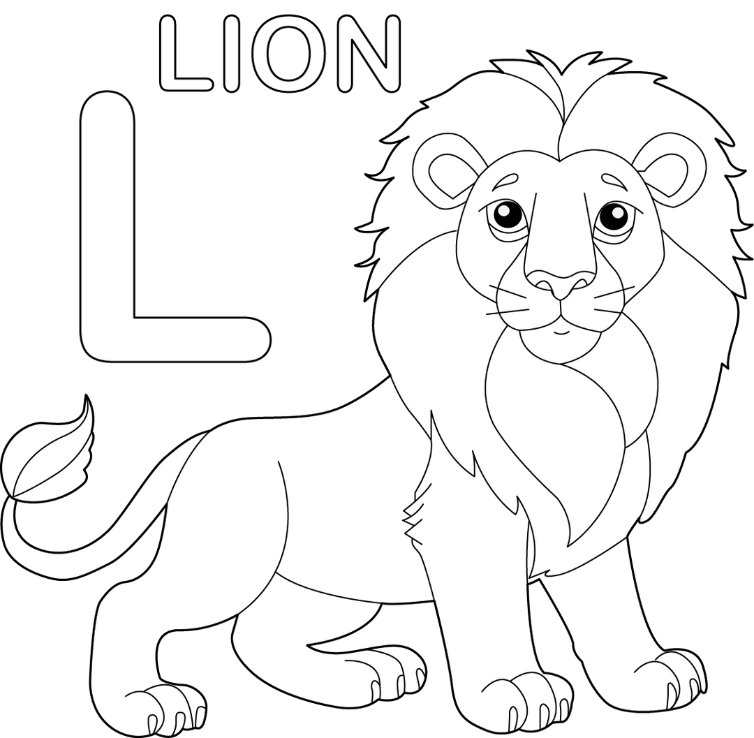 Free Printable Lion Coloring Pages -Ready-to-Print