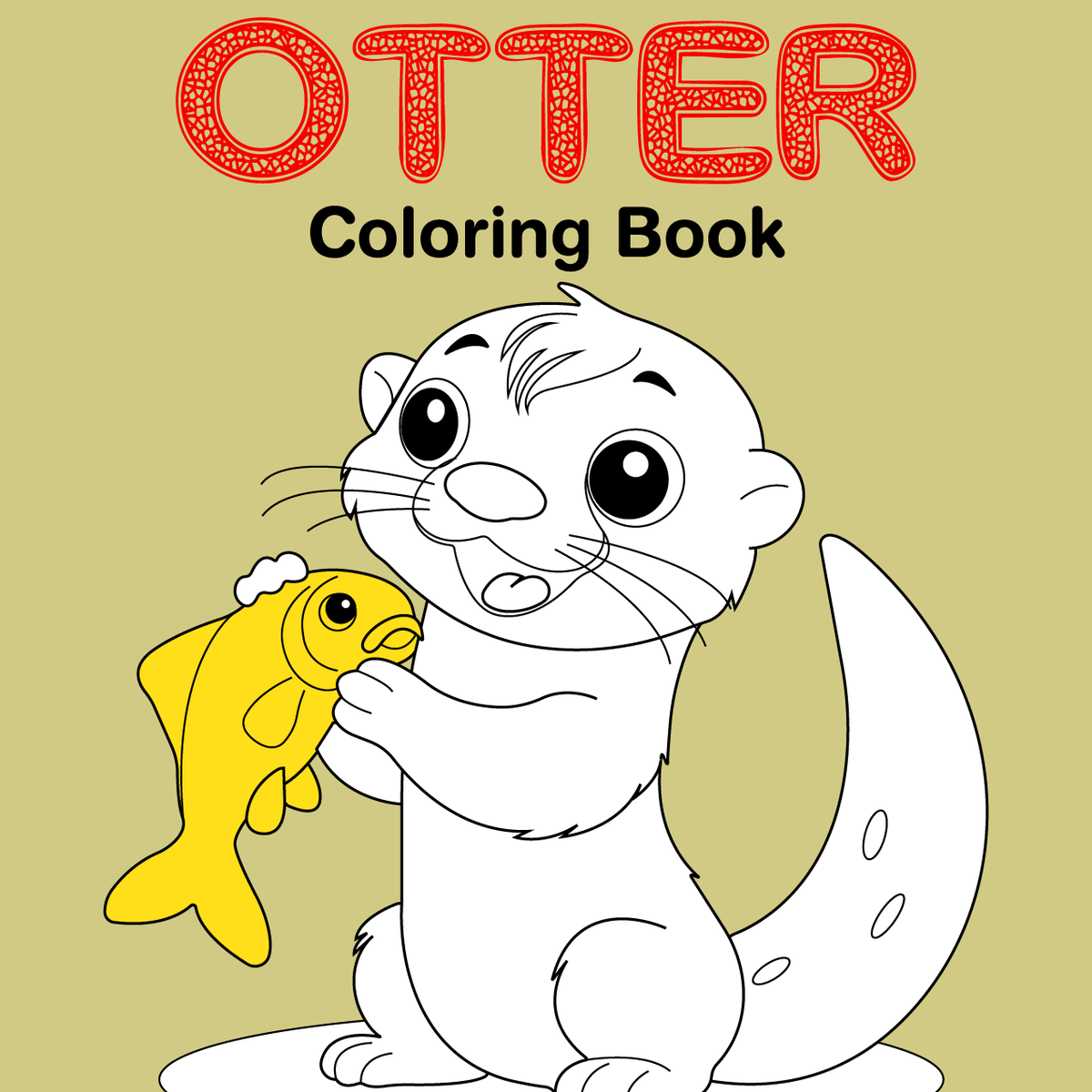 Free Printable Otter Coloring Book PDF for Kids Fun