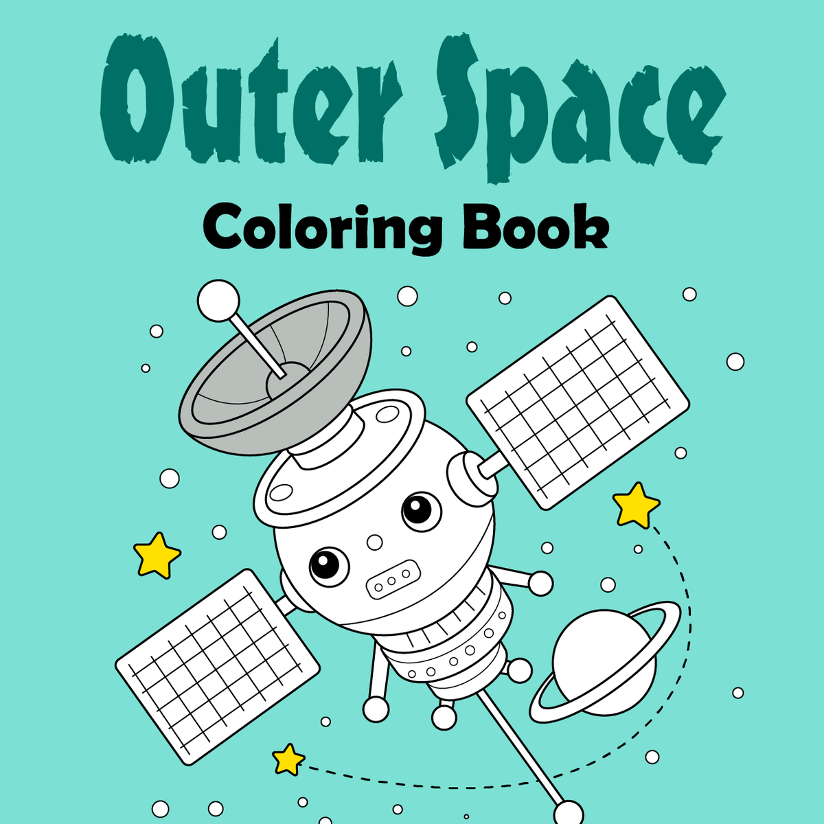 Outer Space Coloring Book - Free Coloring Page Printable