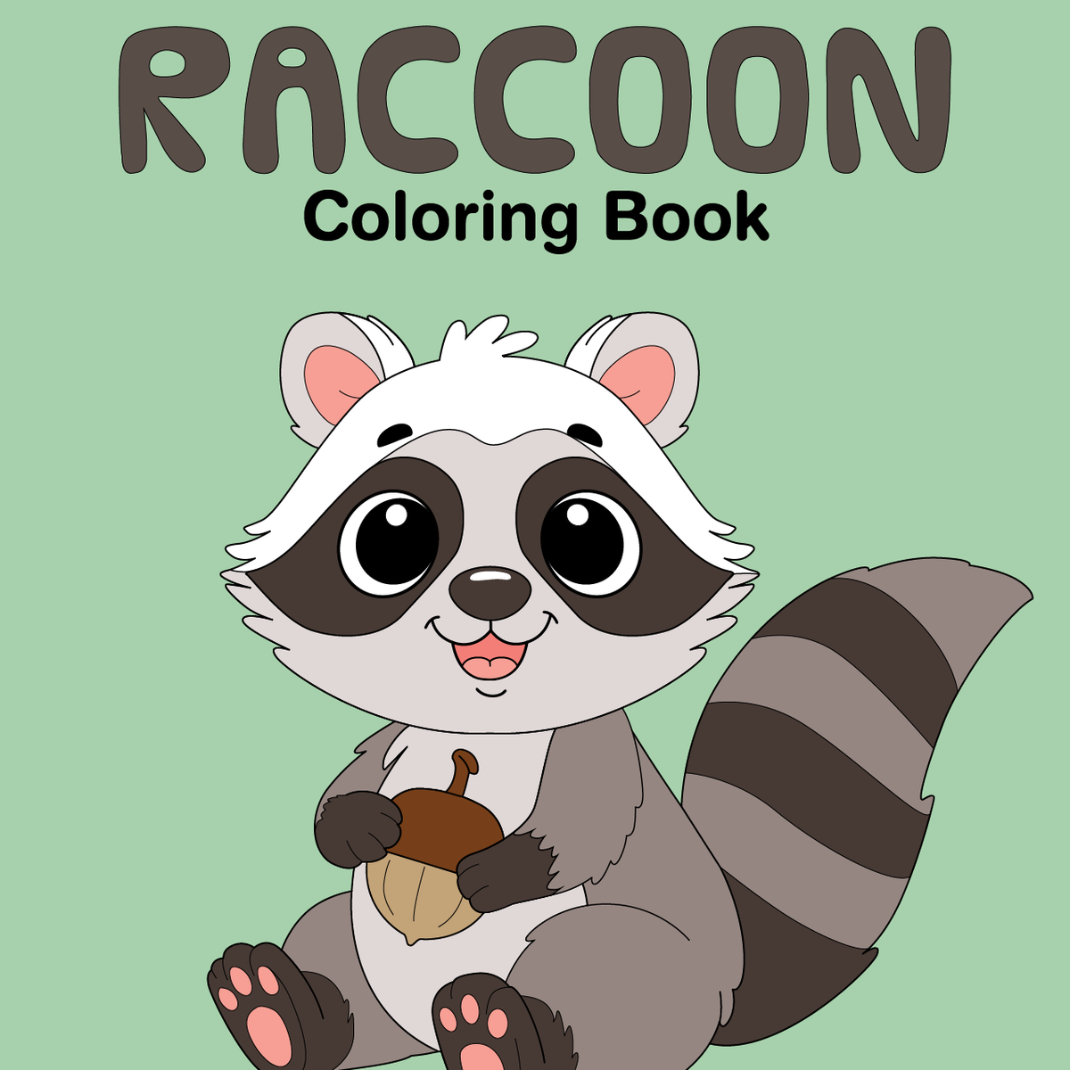 Raccoon Coloring Book – Free Printable Download for Kids