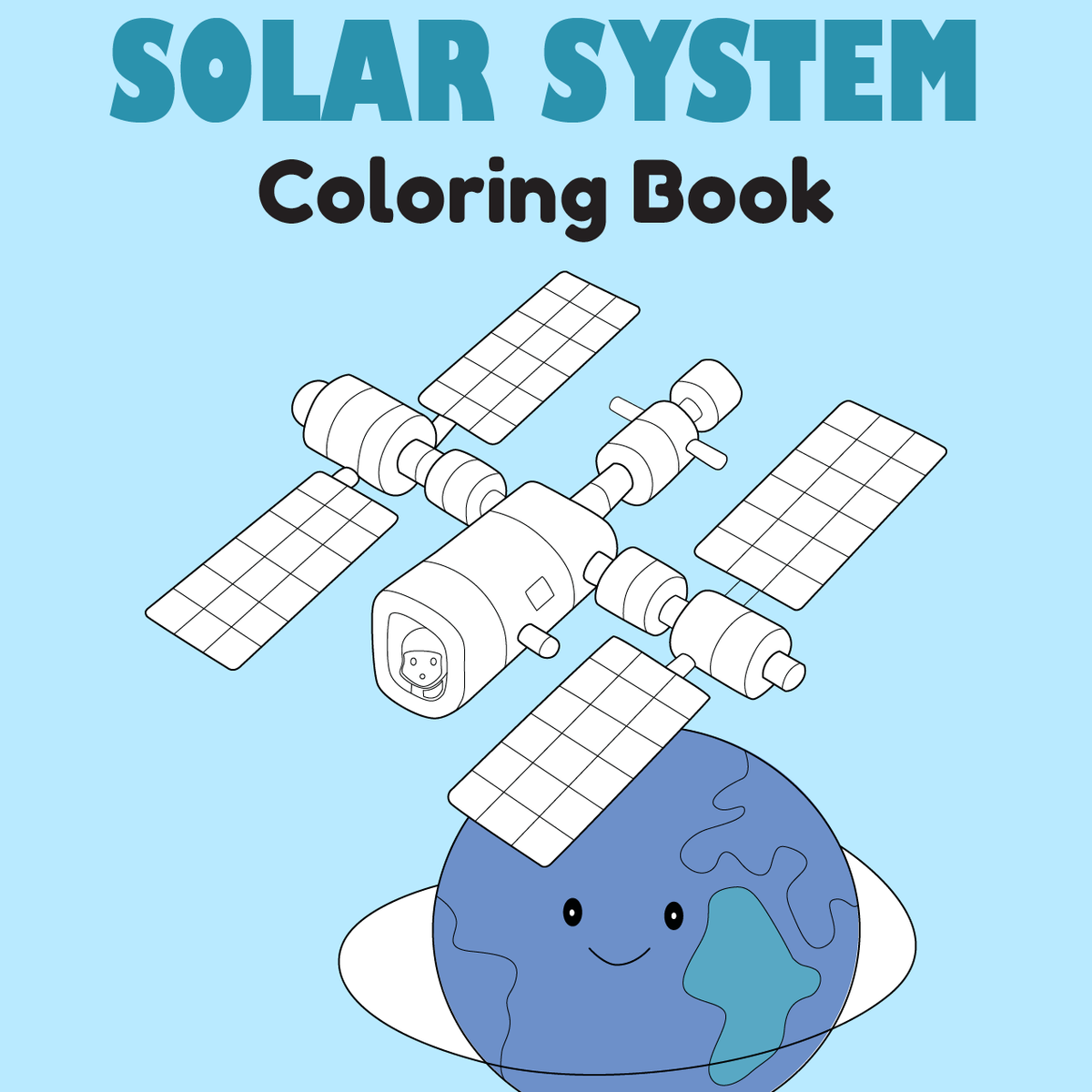 Solar System Coloring Book