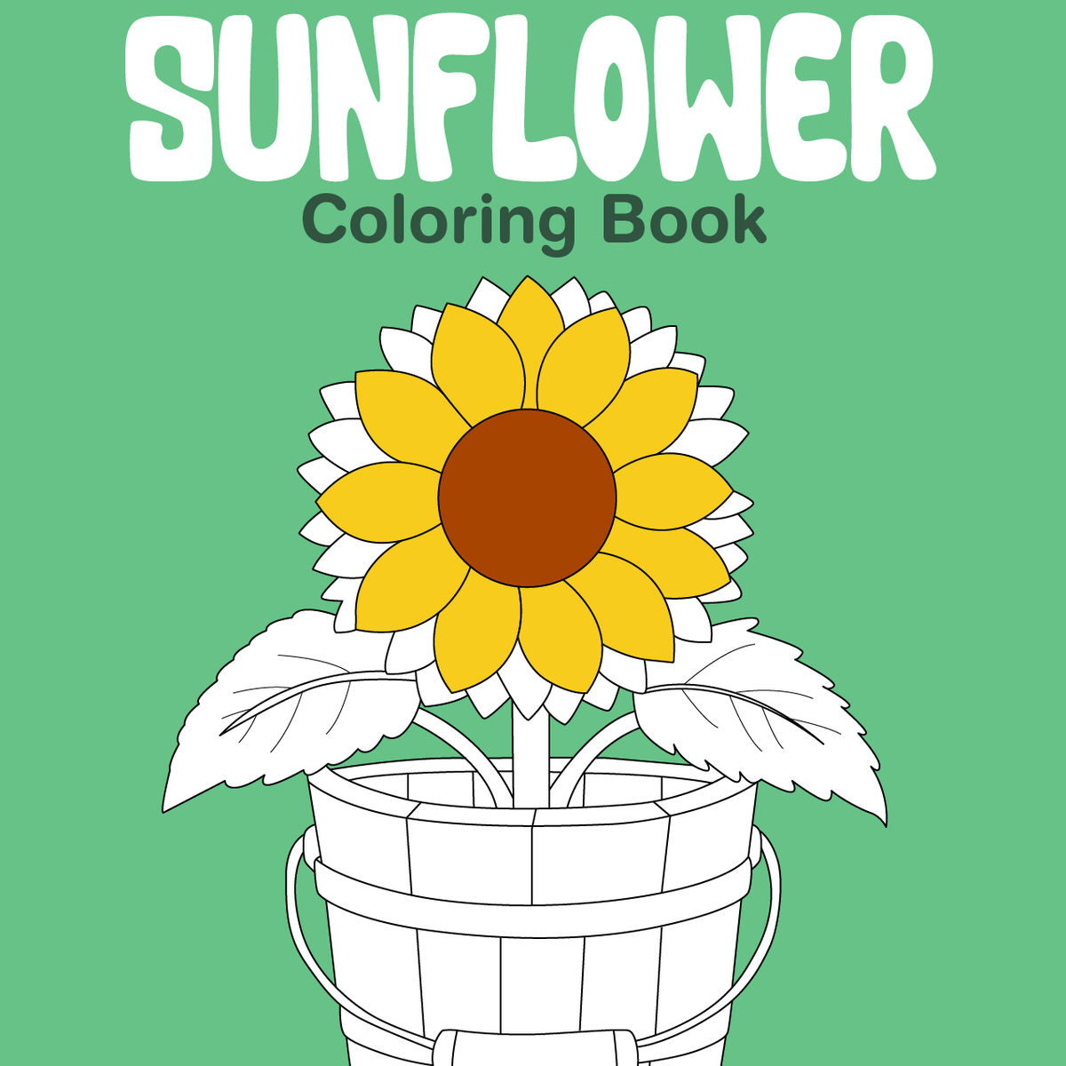 Sunflower | Coloring Book for Kids
