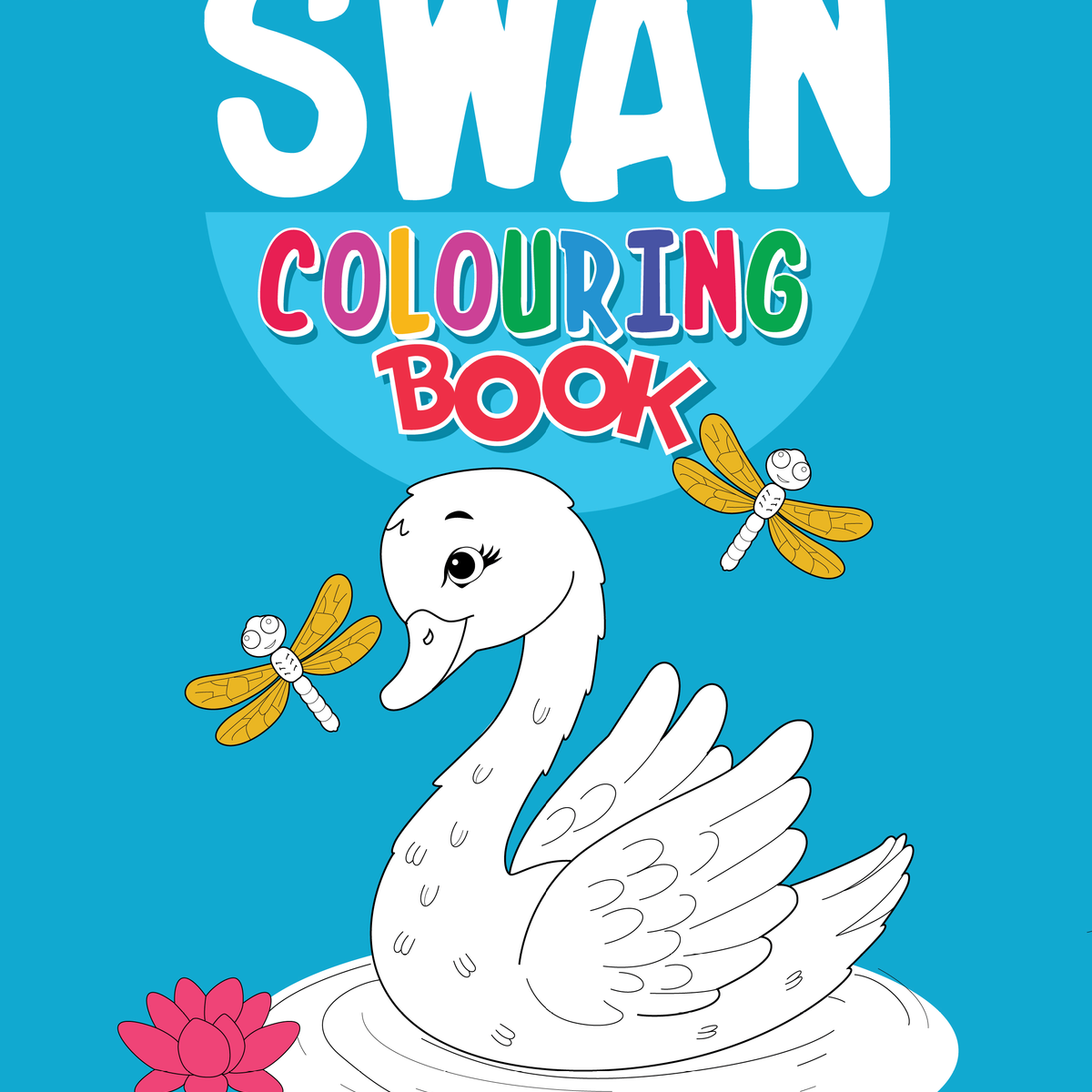Downloadable Swan Coloring Book