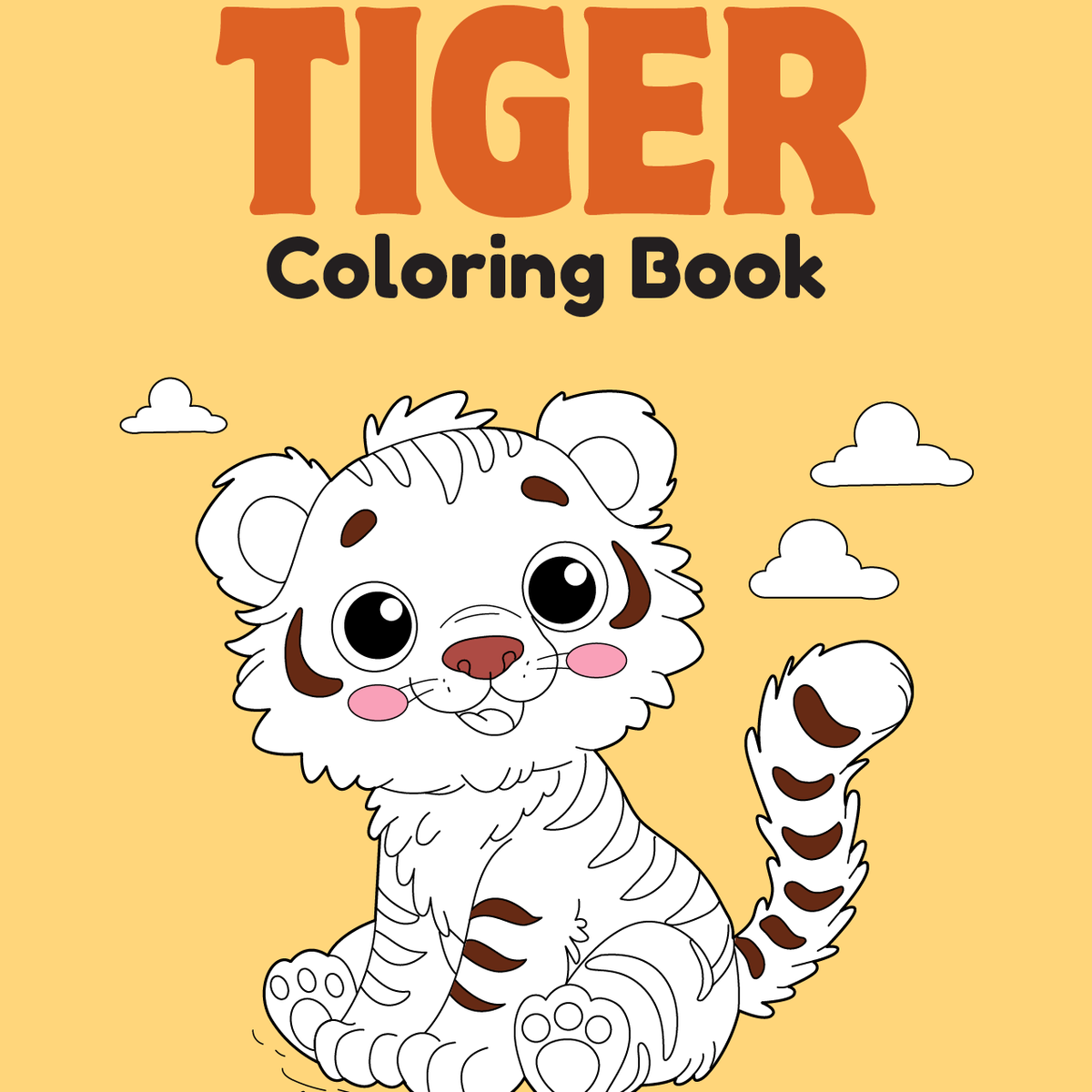 Tiger Coloring Book
