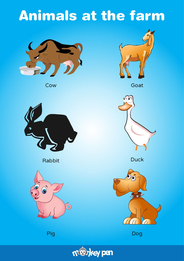 Free Animal Posters for Kids | Instant PDF Download