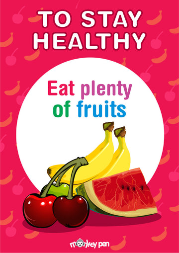 Healthy Eating Poster – Teach Kids Healthy Eating