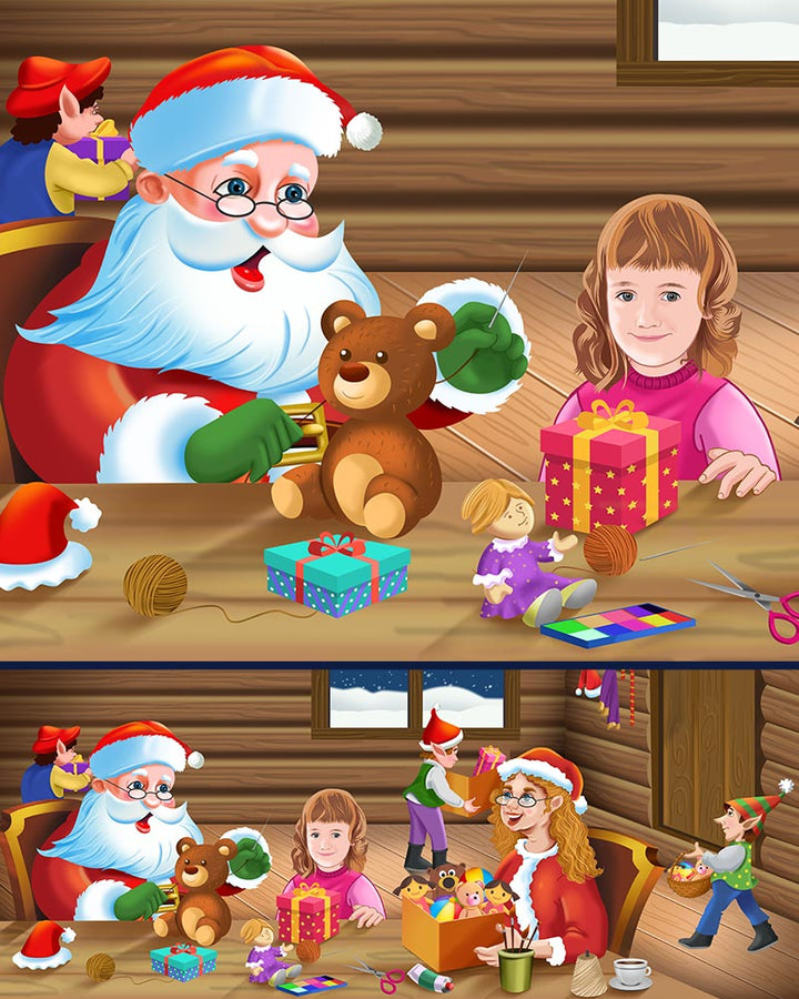 Custom Childrens Christmas Book | Personalised Christmas Book for kids ...