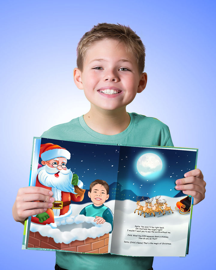 Custom Childrens Christmas Book | Personalised Christmas Book for kids ...