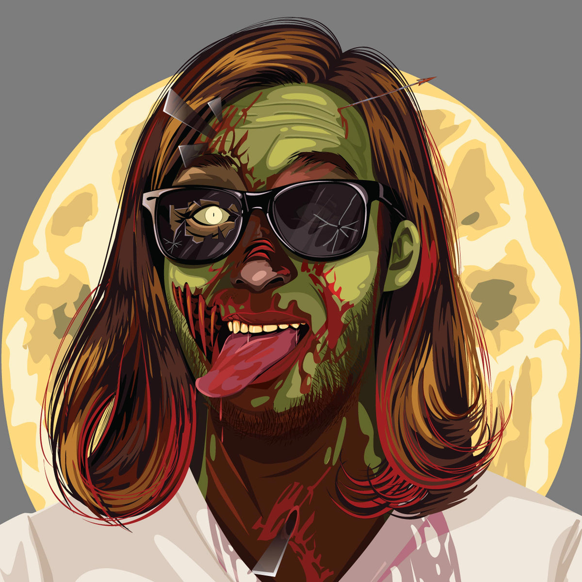 Zombie Style Portrait Artists Online - Monkey Pen