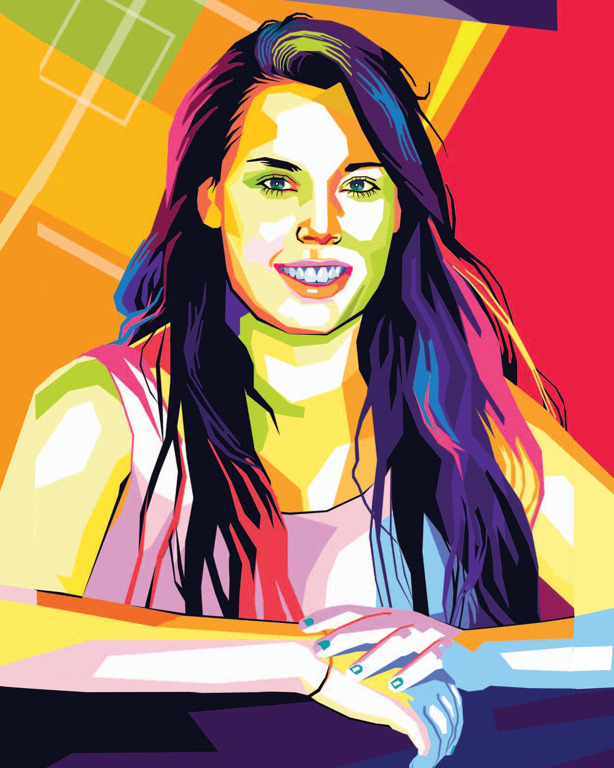 Wedha Pop Art Portraits (WPAP) Drawing - Monkey Pen – Monkey Pen Store